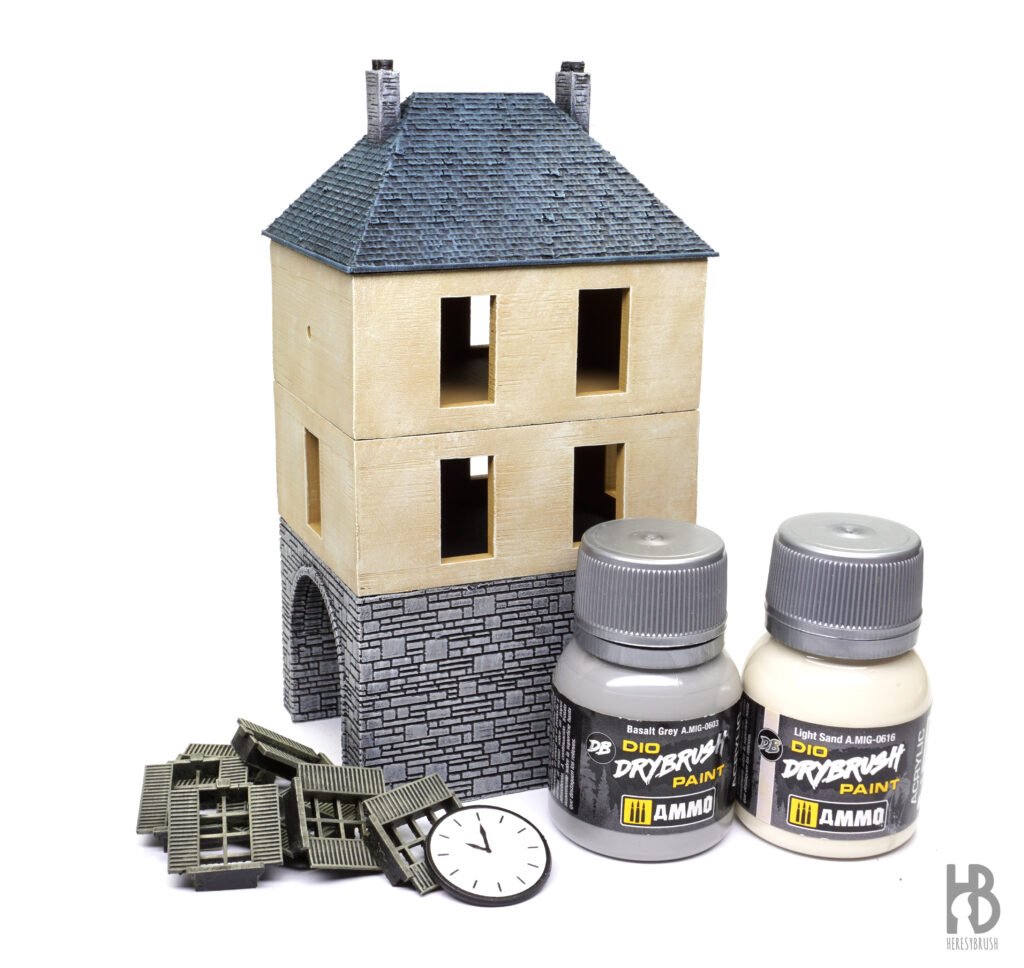 How to paint 3D-printed buildings – HeresyBrush