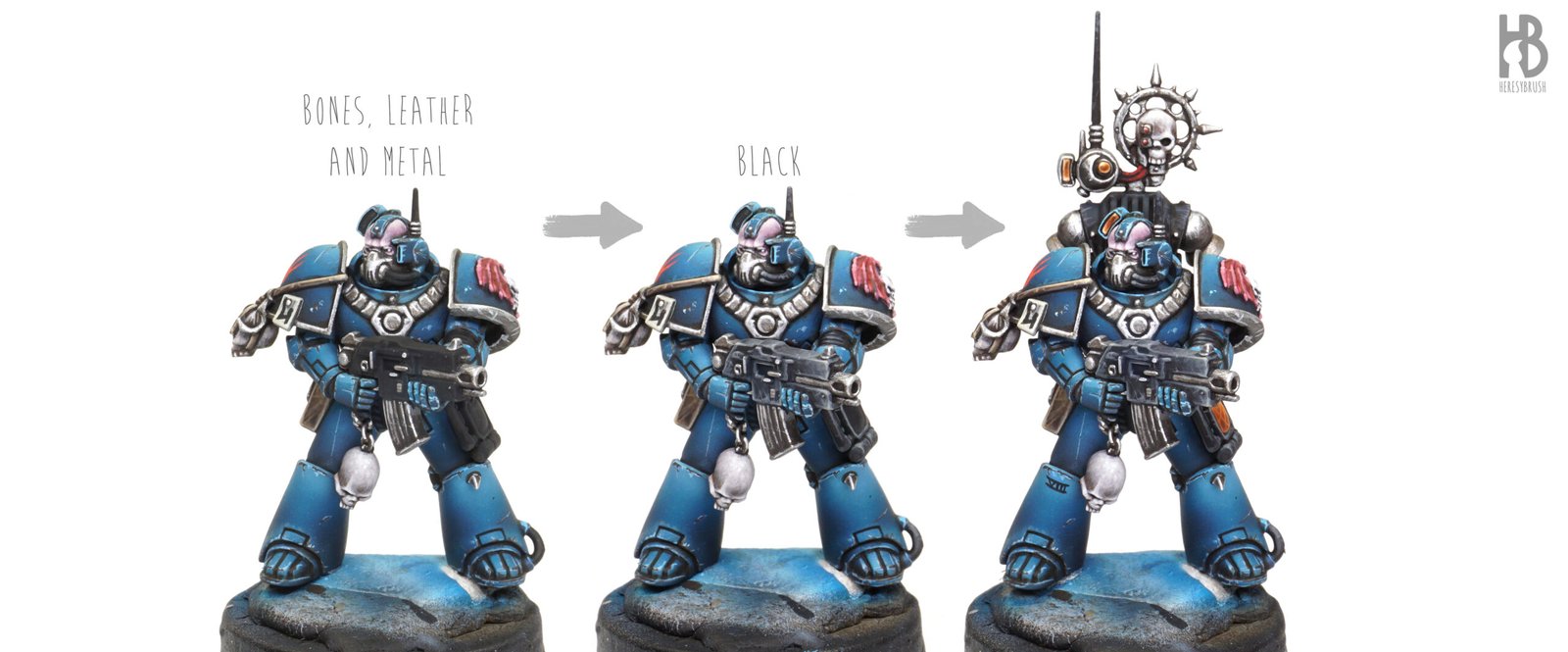 How to paint WH30K Night Lords – HeresyBrush